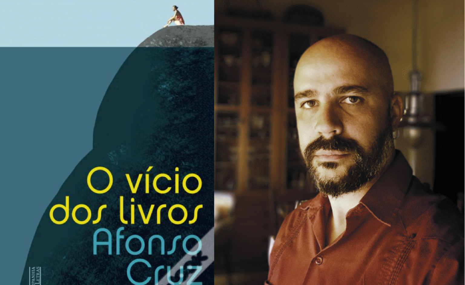 Afonso Cruz e o vício dos livros – Novos Livros
